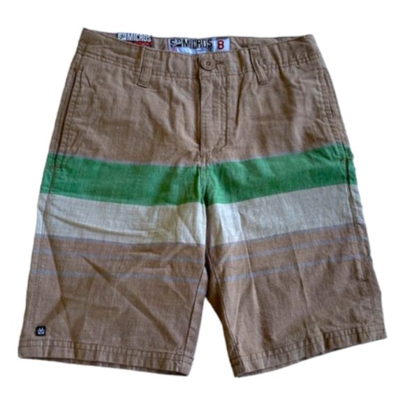 Micros | Bottoms | Bnwt Micros Boys Frontline Shorts 8 Khaki Green ...